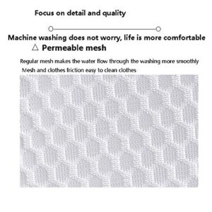 (6packs) Delicate Honeycomb Mesh Laundry Bag, Protective Clothes, Suitable For Bed Sheets, Quilt Covers, Coats, Windbreaker, Sweaters, T-shirts, Jeans And Other Items