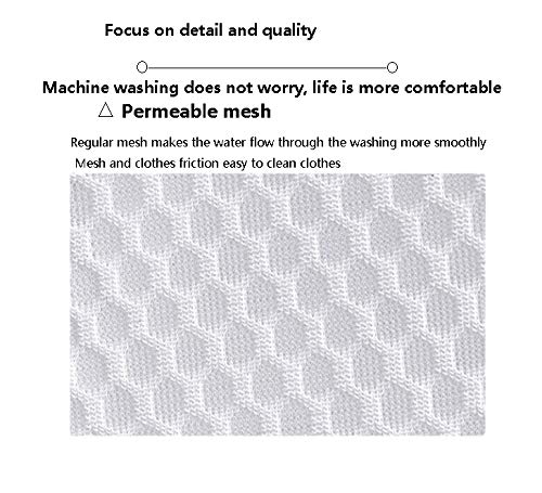 (6packs) Delicate Honeycomb Mesh Laundry Bag, Protective Clothes, Suitable For Bed Sheets, Quilt Covers, Coats, Windbreaker, Sweaters, T-shirts, Jeans And Other Items