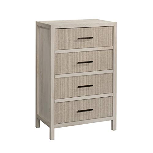 Sauder Pacific View Dresser, L: 28.78" x H: 17.48" x W: 44.213", Chalked Chestnut Finish