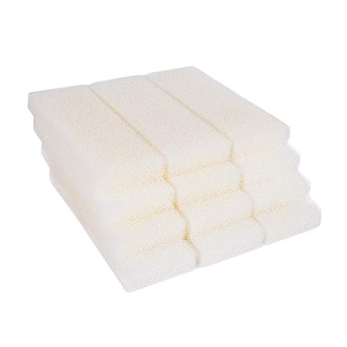 AquaShine Replacement White Foam Filter Pads Fits Fluval 204/205 / 206 & 304/305 / 306 (12 Pack)