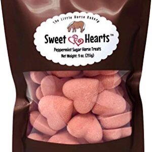 The Little Horse Bakery Sweet Hearts Peppermint Sugar Horse Treats 9 oz.