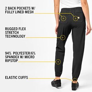 Carhartt Women's Modern Fit Jogger Pant, Black, XL