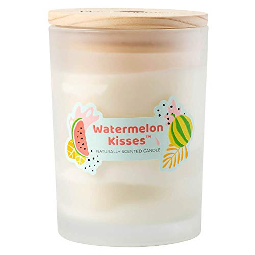 Plant Therapy Watermelon Kisses Aromatherapy Candle - Vegan Soy & Coconut Wax, 8 oz, Long Lasting, Hand Poured in The USA, Scented with Essential Oils