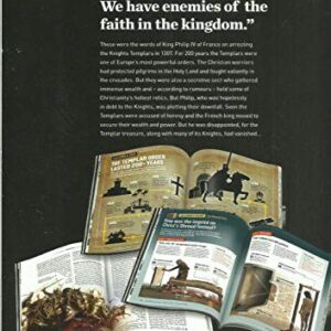 INSIDE HISTORY COLLECTION, KNIGHTS TEMPLAR, LOST SECRETS REVEALED ISSUE,2020