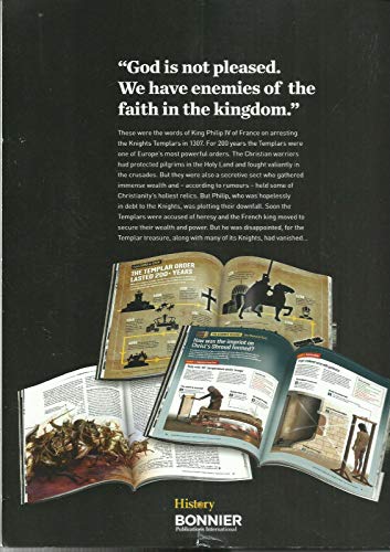 INSIDE HISTORY COLLECTION, KNIGHTS TEMPLAR, LOST SECRETS REVEALED ISSUE,2020