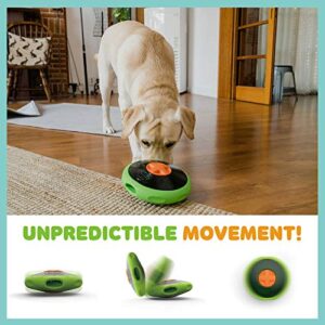 Sniffiz SmellyUFO Durable Interactive Treat Dispensing Puzzle/Enrichment Toy for Dogs - Mind Stimulating Food Game/Slow Feeder/Wobble Toy - from Small Puppies to Large Dogs