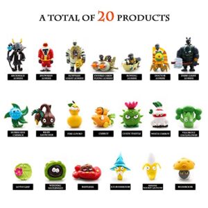 Maylai 20 Piece PVZ 2 Figure Toys Set, Mini PVC Giant Zombies Toys, Great Gifts for Kids and Fans,Birthday and Party