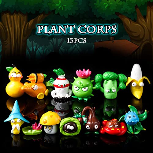 Maylai 20 Piece PVZ 2 Figure Toys Set, Mini PVC Giant Zombies Toys, Great Gifts for Kids and Fans,Birthday and Party