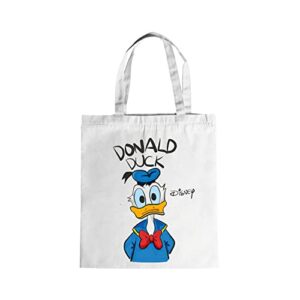 UOhost 8 PCS 100% Polyester Sublimation Blank Canvas Tote Bags with Zipper for Women Kids Gift，Resuable Washable