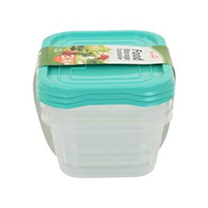 Mintra Home Storage Containers (Teal) - 1.3L