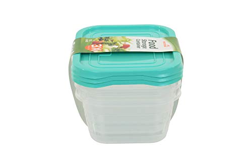 Mintra Home Storage Containers (Teal) - 1.3L