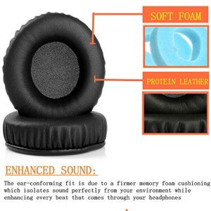 YunYiYi Replacement Earpad Cups Cushions Compatible with Allen & Heath Xone XD2-53 XD-53 Headset Covers Foam (Black)