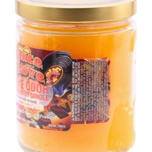 Smoke Odor Exterminator Jar Candle,Peace & Love. Including 13 oz Wax.