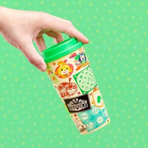 Paladone PP7723NN Animal Crossing Travel Mug Officially Licensed Merchandise, Plastic, Multicolour,350 ml