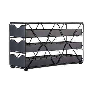 Flagship for Nespresso Pod Holder Drawer Large Mullti Tier Coffee Pod Holder Vertuo (3 Tier (60Pods))