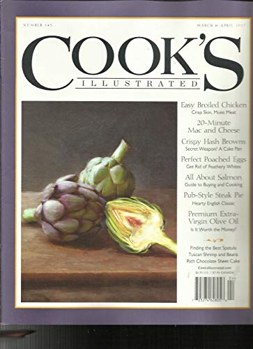 COOK'S ILLUSTRATED MAGAZINE, MARCH/APRIL, 2017# 145 EASY BROILED CHICKEN