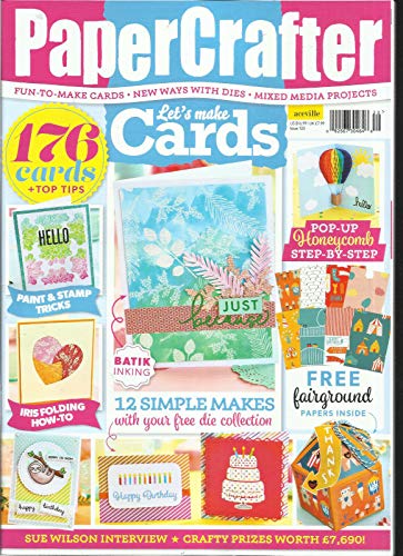 PAPER CRAFTER ISSUE, 2017# 120 FREE GIFTS OR CARD KIT ARE NOT INCLUDED.