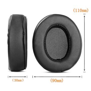 YunYiYi Replacement Upgrade Earpad Cups Cushions Compatible with Samson CH700 Headphones Memory Foam (Protein Leather)