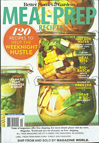 MEAL-PREP RECIPES MAGAZINE, 120 RECIPES TO HELP THE WEEKNIGHT SPECIAL, 2020