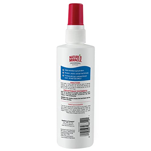 Nature's Miracle Freshening Spray for Dogs Clean Breeze Scent 8 Ounces, Helps Neutralize Pet Odors