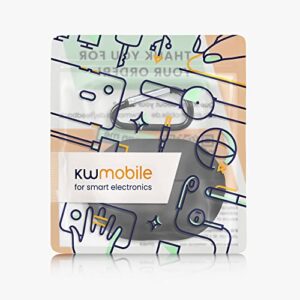 kwmobile Silicone Case Compatible with Huawei FreeBuds Pro - Case Protective Cover for Headphones - Black