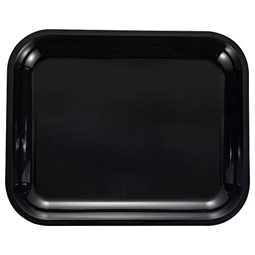 NERANENA Metal Tray 13.3" x 10.7" (Black - Large Size)