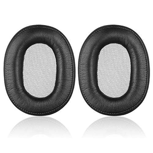 MDR-1A Earpads Replacement Ear Pad Cushion Cover Ear Cups Repair Parts Compatible with Sony MDR-1A, MDR-1ADAC Headphones (Black)