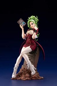 kotobukiya beetlejuice (red tuxedo limited version) bishoujo statue, multicolor