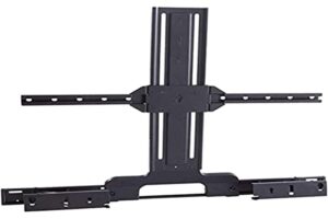 sanus wssatm extendable soundbar tv mount designed for sonos arc (black)