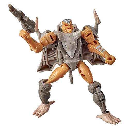 Transformers Toys Generations War for Cybertron: Kingdom Core Class WFC-K2 Rattrap Action Figure - Kids Ages 8 and Up, 3.5-inch