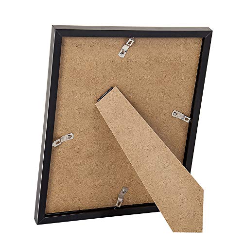 upsimples 10 Pack 8x10 Frame and 10 Pack 5x7 Picture Frame, Black