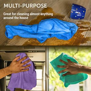 Premium Chamois Cloth for Car - 2pk +1 Free Shammy Towel for Car - 26”x17” - Super Absorbent Reusable Car Shammy Towel - Scratch-Free