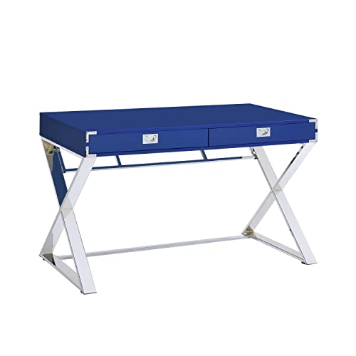 Picket House Furnishings Estelle Desk in Glossy Blue