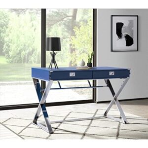 Picket House Furnishings Estelle Desk in Glossy Blue