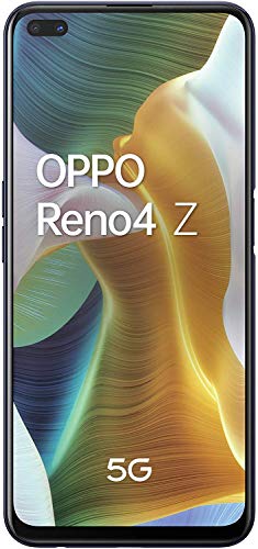 OPPO Reno4 Z 5G Dual-SIM 128GB ROM + 8GB RAM (GSM Only | No CDMA) Factory Unlocked Android Smartphone (Ink Black) - International Version