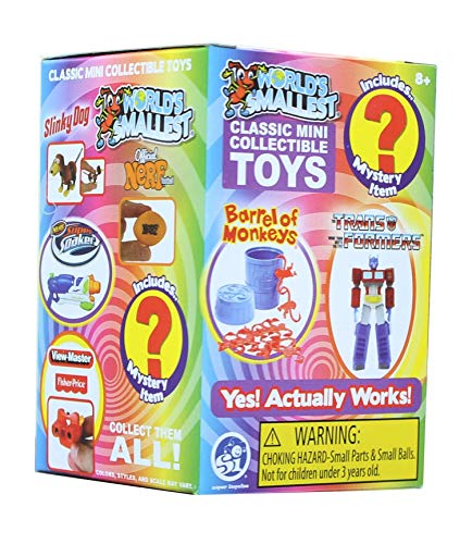 Worlds Smallest Classic Novelty Toy Series 4 Blind Box - 1 Count