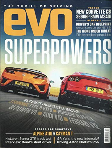 EVO MAGAZINE, THE THRILL OF DRIVING, SUPERPOWERS FEBRUARY, 2020 ISSUE # 270