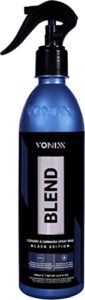 vonixx blend ceramic & carnauba spray wax - black edition (for dark colors) 16.9 fl oz