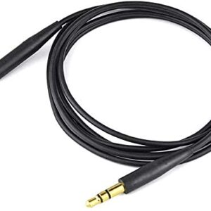 Replacement QC35 Headphone Cord Audio Cable Compatible with Bose QuietComfort 35 QC35 QC35 II QC45 QC25 OE2 OE2i NC700 Soundlink Soundtrue Headphones