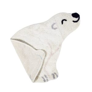 Sass & Belle Nanook Polar Bear Rug Designed for Kids Room, Living Room and Bedroom