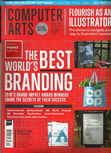 COMPUTER ART MAGAZINE, THE BEST WORLD'S BRANDING OCTOBER, 2016 ISSUE # 258