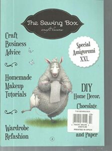 the sewing box, craft lover, 2 special amigurumi xxl ~