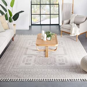 well woven loop-de-loop carina tribal medallion beige kilim-style 7'10" x 10'6" area rug