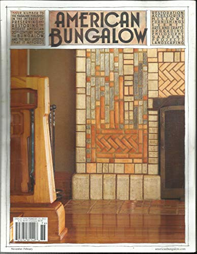 AMERICAN BUNGALOW MAGAZINE, WINTER, 2012 ISSUE, 76 (LIKE NEW CONDITION)