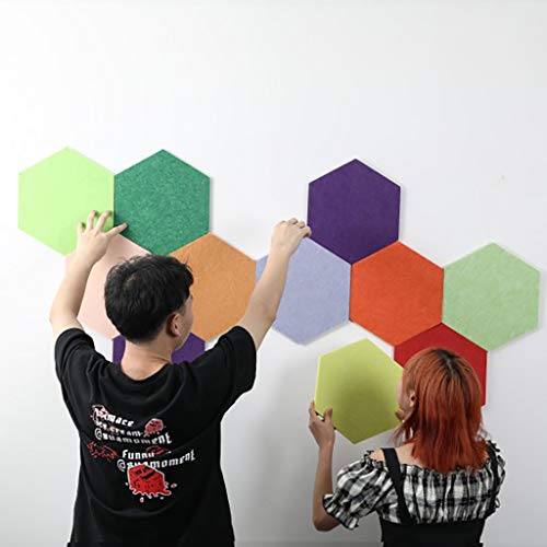 Wall decoration DIY Hexagonal Felt Board Wall Sticker Message Board ins Photo Wall Hanging Home Display Board Cork Board of Childcare Center