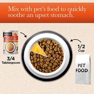 Nutri-Vet Digestive Supplement | Fresh Pumpkin + SuperBlend Formula | Soothes Upset Stomach | For Dogs and Cats 4pack