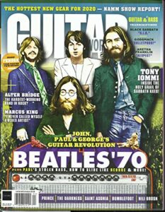 guitar world, beatles' 70 april, 2020 no. 04 * vol. 41 printed in usa