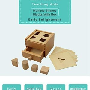 Springbird Montessori Multiple Shapes Permanence Object Box with Drawer