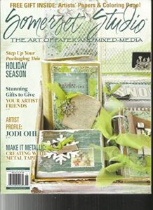 somerset studio magazine, november/december, 2016 vol. 20 issue, 06