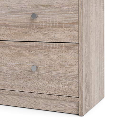 Tvilum 6 Drawer Double Dresser, Truffle Gray